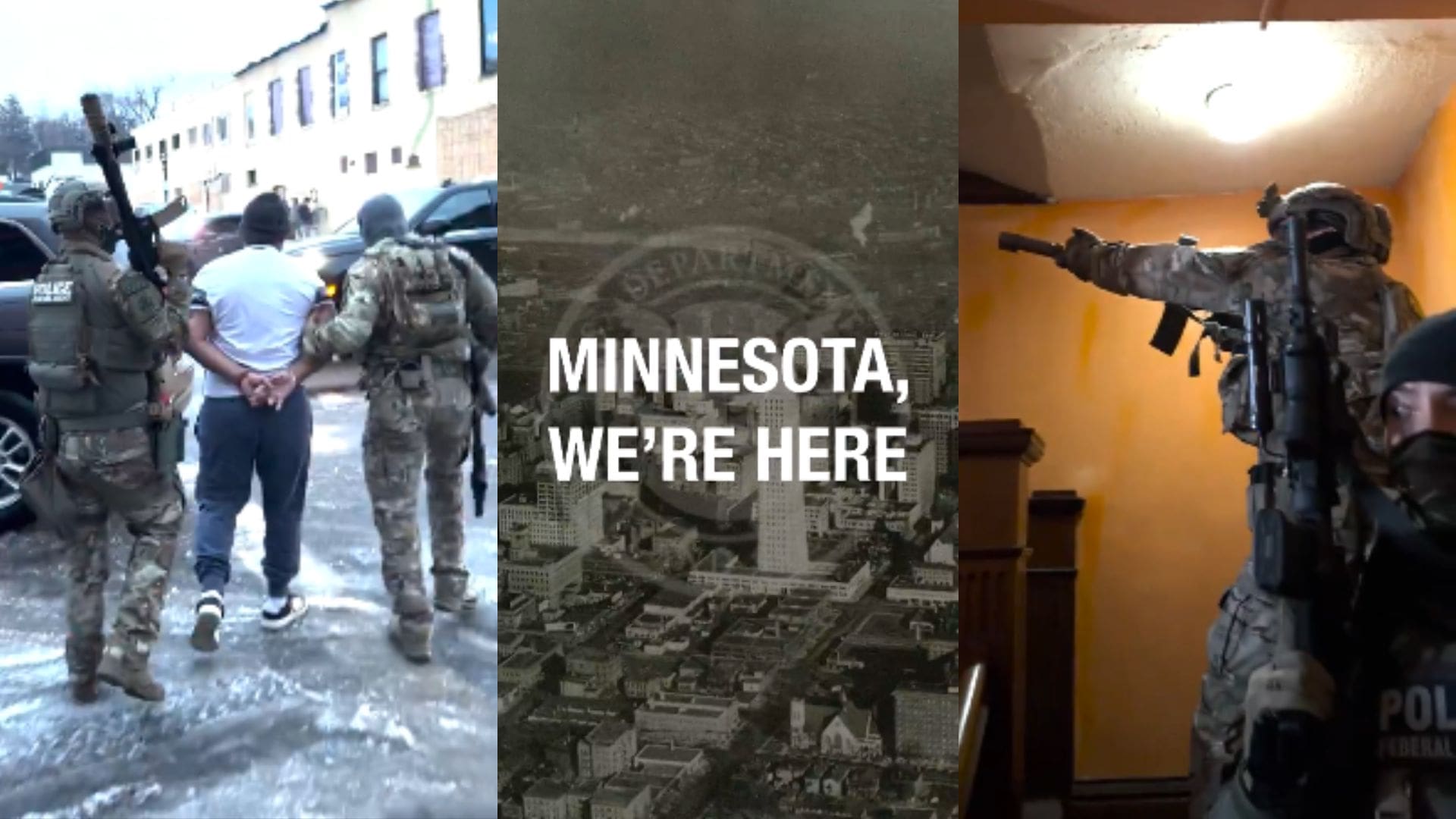 Homeland Security Rolling Heavy into Minnesota for Their Largest ...